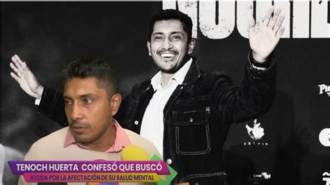 Tenoch Huerta comparte su batalla contra la depresión y la falta de