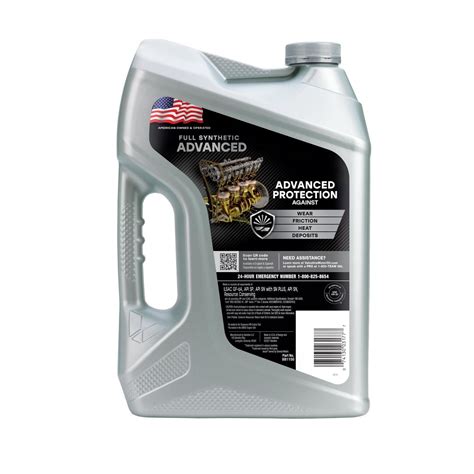 Valvoline Advanced Engine Oil Full Synthetic 0W 20 5 Quart