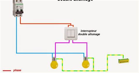 Schema Branchement Va Et Vient Boite De Derivation Le Va Et