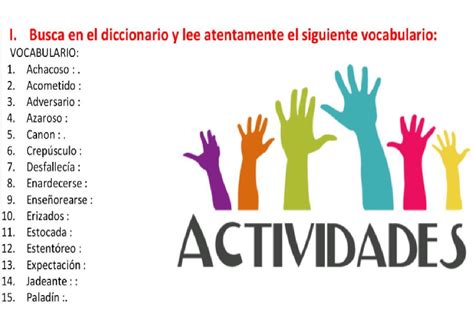 Busca En El Diccionario El Significado De Las Siguientes Palabras