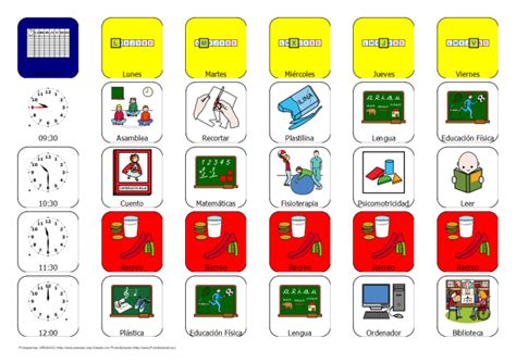 Tutorial Caa C Mo Elaborar Una Agenda Visual Con Pictogramas Aula