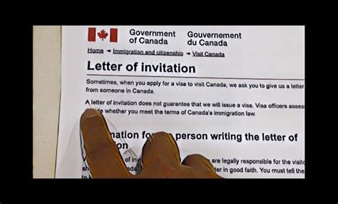 Exemple De Lettre D Invitation D Un Pa Au Canada Infoupdate Org