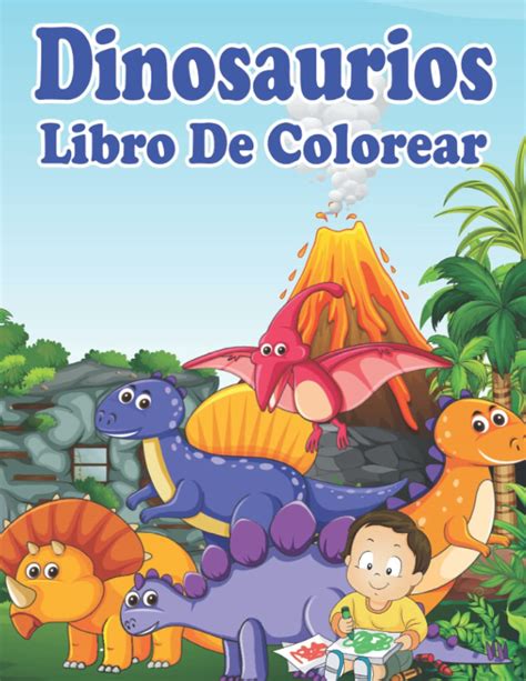 Buy Dinosaurios Libro De Colorear 50 Páginas De Colorear Dinosaurios
