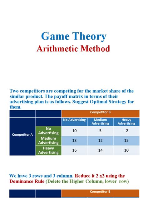 game theory ii pdf game theory business process