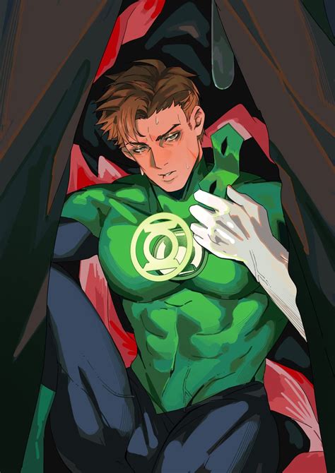 Green Lantern And Hal Jordan Dc Comics And 1 More Drawn By