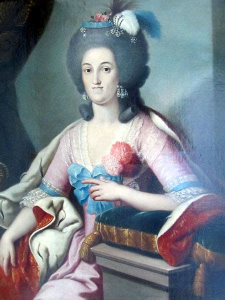 Retrato De María Luisa De Parma óleo Sobre Tela 113 X 29 Cm De José Reyes Y Reinas De