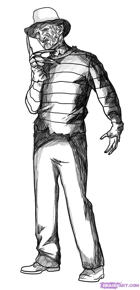 Printable Freddy Krueger Coloring Pages