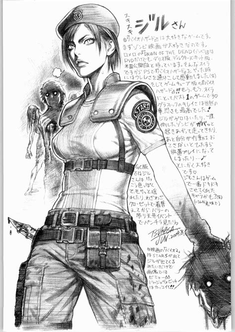 Jill Valentine Resident Evil And 1 More Drawn By Tsukasa Jun Danbooru