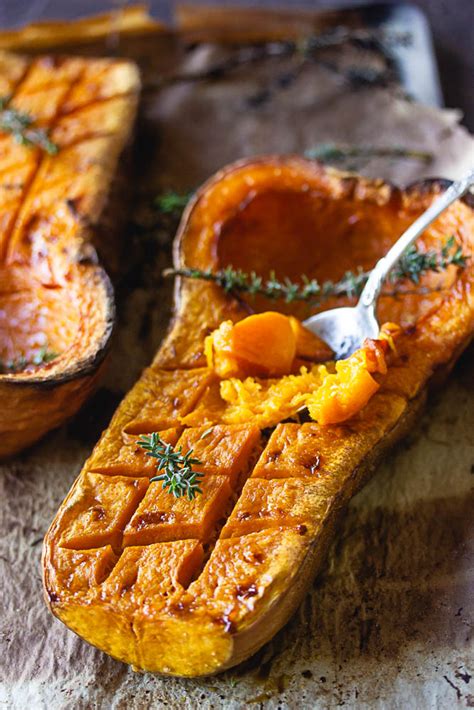 Comment faire une courge butternut rôtie Légumes au four
