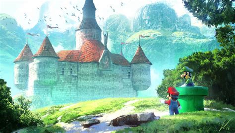 Mushroom Kingdom Wallpapers Wallpaper Cave