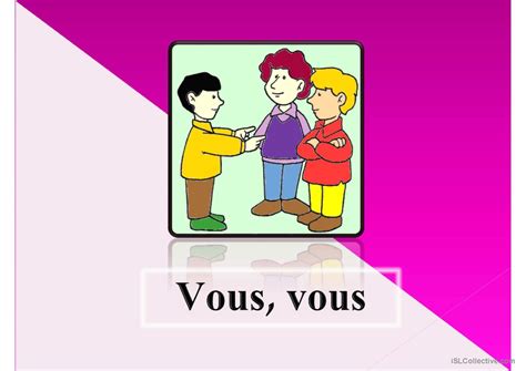Pronoms personnelles Français FLE powerpoints