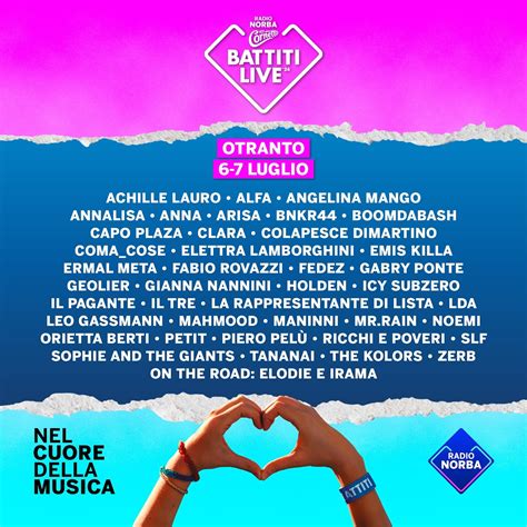 Radio Norba Cornetto Battiti Live Ad Otranto Il E Luglio