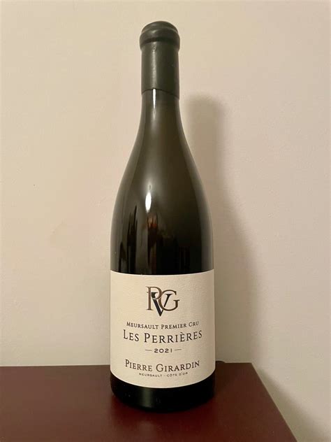 2021 Meursault 1 Cru Les Perrières Pierre Vincent Girardin