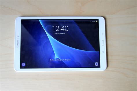 Samsung Galaxy Tab A 10 1 2016 análisis una opción interesante