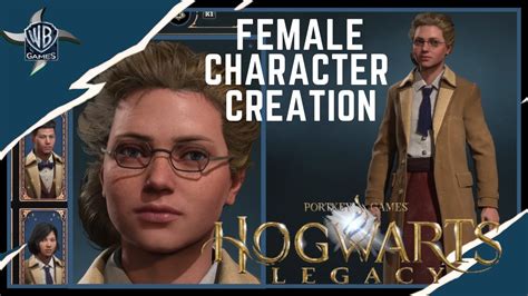 Female Character Creation Blonde Hogwarts Legacy Harry Potter