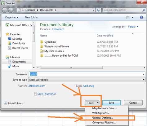 how to lock an excel file with a password very easy
