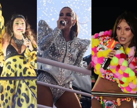 Ivete Sangalo Alinne Rosa E Daniela Mercury Veja Os Looks Das