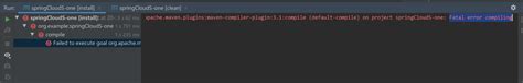 maven install 失败（fatal error compiling） 复一日 博客园