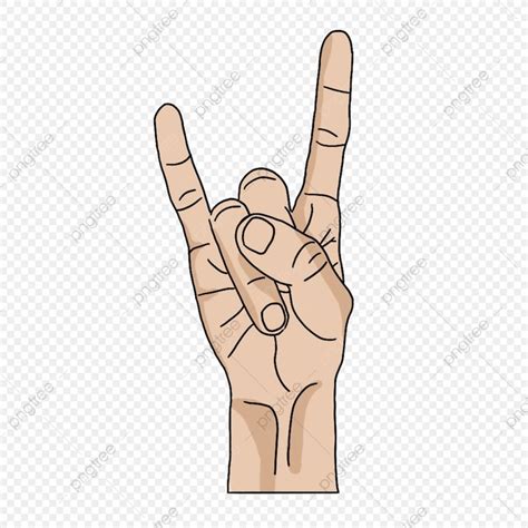 A Hand Making The Peace Sign With Its Fingers