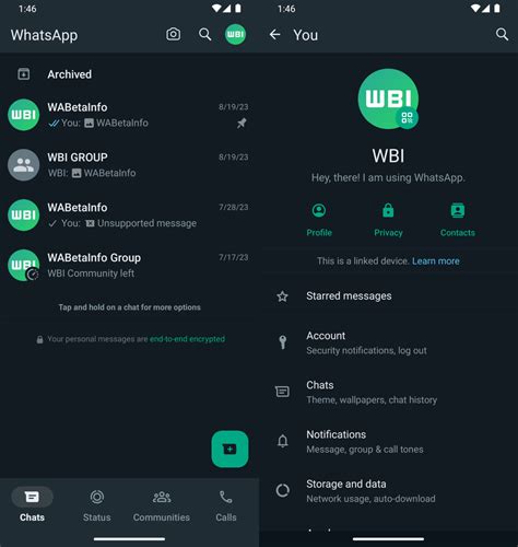 New Whatsapp Update Introduces Redesigned Settings Ui Sammy Fans