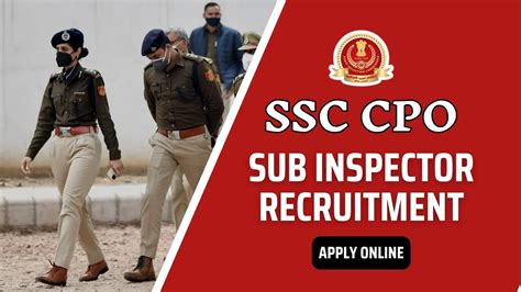 SSC CPO SI Recruitment 2024 Notification