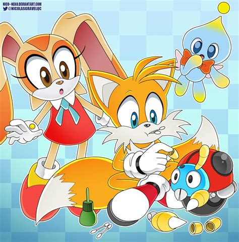 Cream Is Sad That Tails Turned Into A Villain And Is Now Manufacturing Badnik Art By Nico