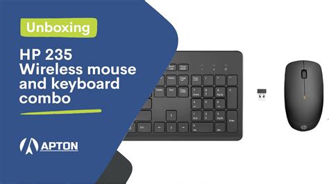 Unboxing HP 235 Wireless Mouse And Keyboard Combo YouTube