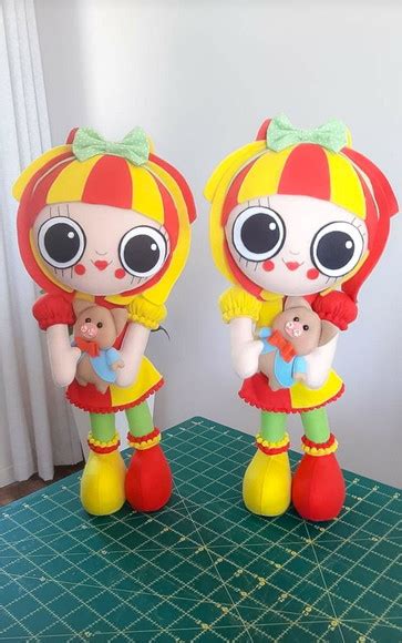 Boneca Emília em Feltro Elo7 Produtos Especiais