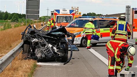 Neumünster Schwerer Unfall auf der A7