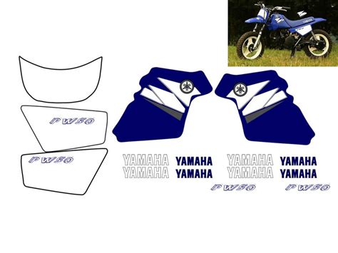 Kit déco Yamaha PIWI 50 PW Origine Kitdeco moto fr