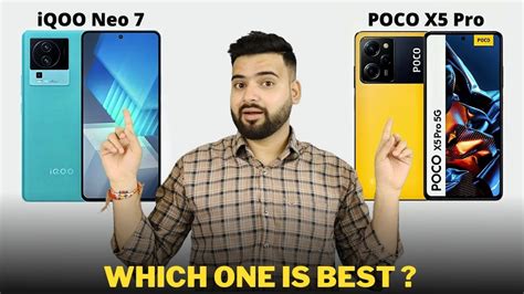 IQOO Neo 7 Vs Poco X5 Pro Full Comparison In Hindi GALTI MAT KARNA