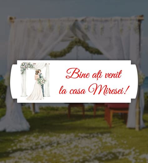 Bine Ati Venit La Casa Miresei Cadouri Personalizate
