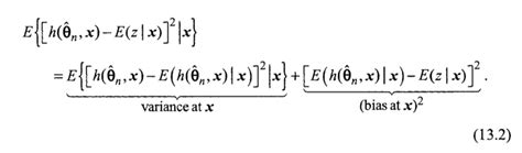 solved prove this bias variance decomposition e{[h theta