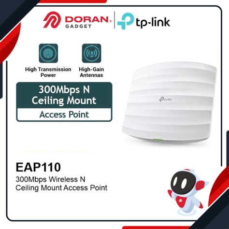 Jual TP Link TPLink TP LINK EAP110 EAP 110 300Mbps Wireless N Ceiling