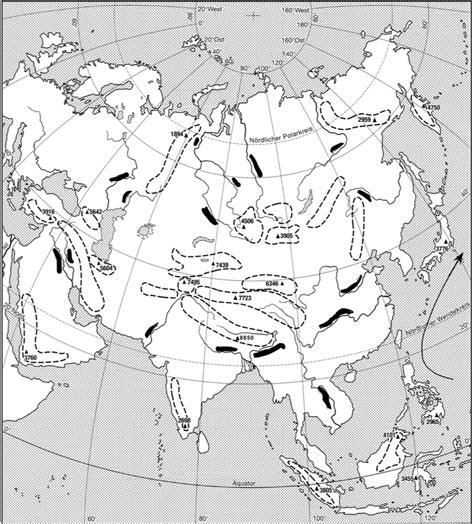Asien naturräumliche Gliederung Diagram Quizlet