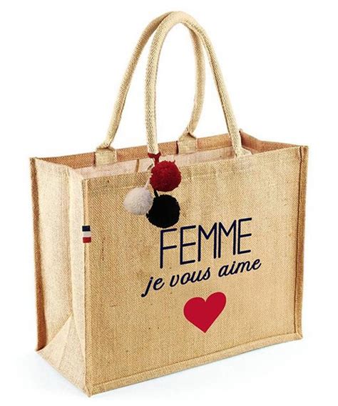 Sac Cabas En Toile De Jute Atelier Yuwa Ciao Jp