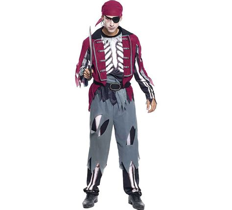 Disfraz De Pirata Calavera Para Hombre