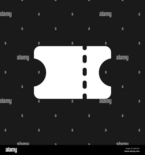 Coupon Dark Mode Glyph Ui Icon Stock Vector Image Art Alamy