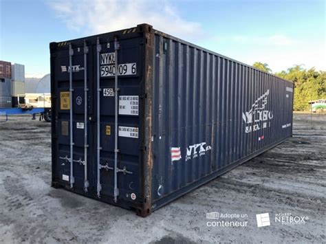 Container Maritime 40 Pieds DRY DERNIER VOYAGE