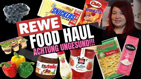 FOOD HAUL FEBRUAR 2019 REWE 120 Euro PREISE ANGEBOTE Miss