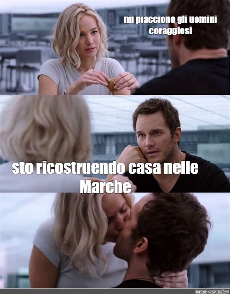 Сomics meme mi piacciono gli uomini coraggiosi sto ricostruendo casa