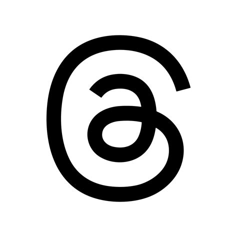 Threads Social Media Logo Icon Png