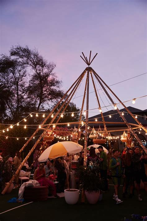 Judchella Event Stylish Naked Tipi For Warm Weather
