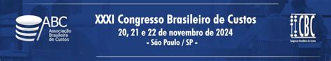 Xxxi Congresso Brasileiro De Custos
