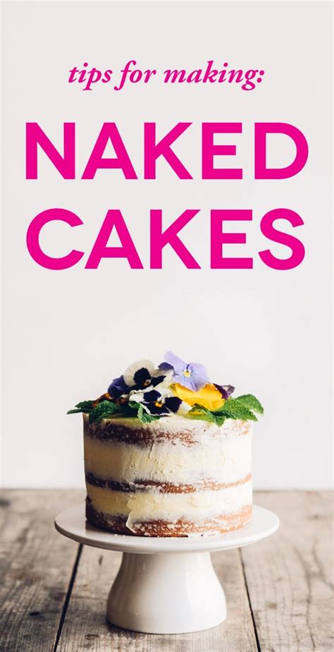 Naked Cakes And How To Make Your Own A Practical Wedding Wedding