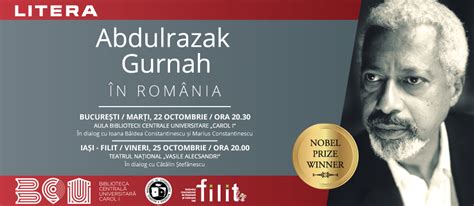 Abdulrazak Gurnah laureatul Premiului Nobel pentru Literatură 2021