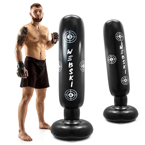 DMUCHANY WOREK BOKSERSKI TRENINGOWY STOJĄCY 165 cm 14444595226 Allegro pl