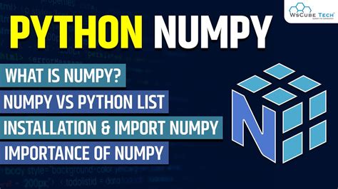 NumPy Python What Is NumPy In Python Numpy Python Tutorial In Hindi