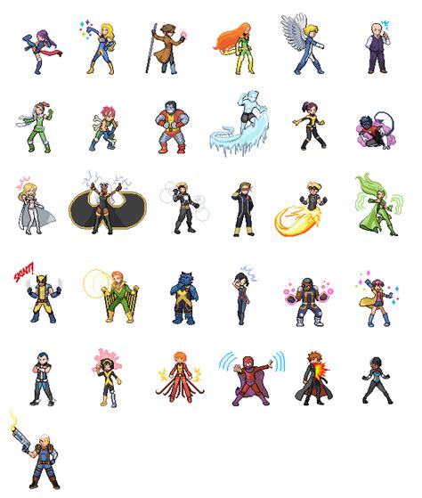 Pokemon Trainer Sprite Template