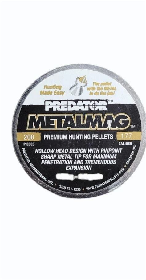 Preditor Gray Predator Metalmag Air Gun Pellet At Rs Box In Satara
